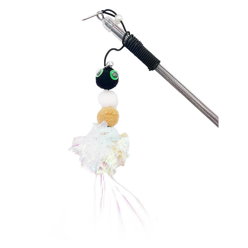 CAT TEASER-RETRACTABLE MISS WO (BLACK)