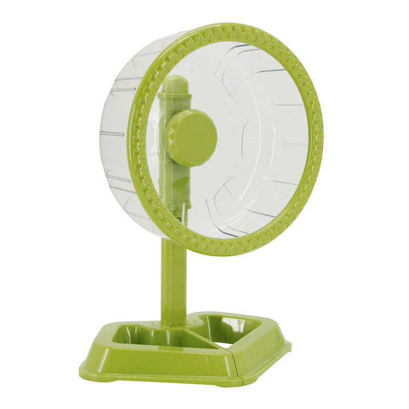 HAMSTER RUN WHEEL (GREEN) (MEDIUM) (21.9x16.1x28.9cm)
