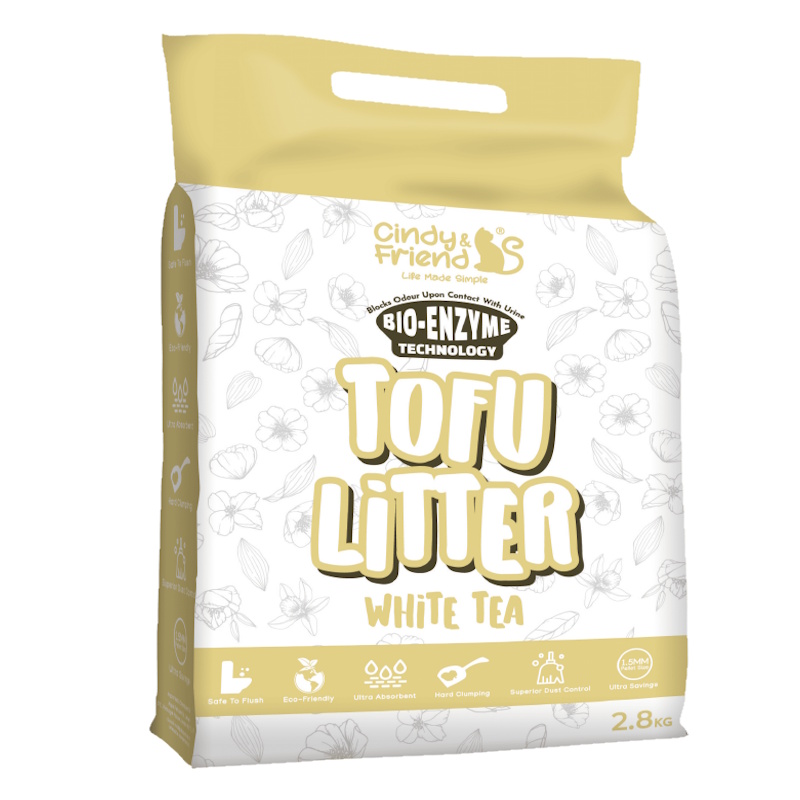 TOFU LITTER - WHITE TEA 2.8kg (7L)