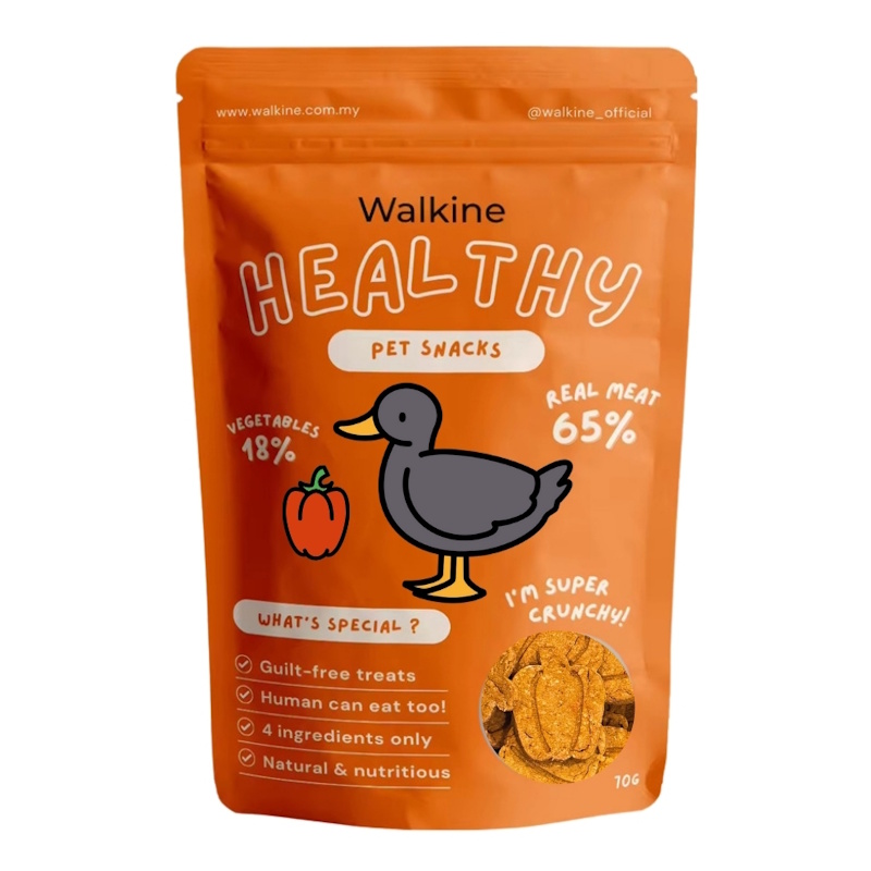 DUCK PET HEALTHY SNACKS (CAPSICUM) 70g