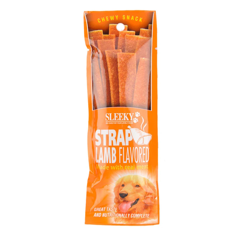 Sleeky Chewy Snack Strap - Lamb Malaysia | Pet Lovers Centre