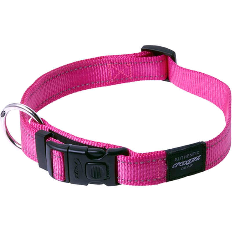 Rogz Utility Snake Collar - Pink Malaysia | Pet Lovers Centre