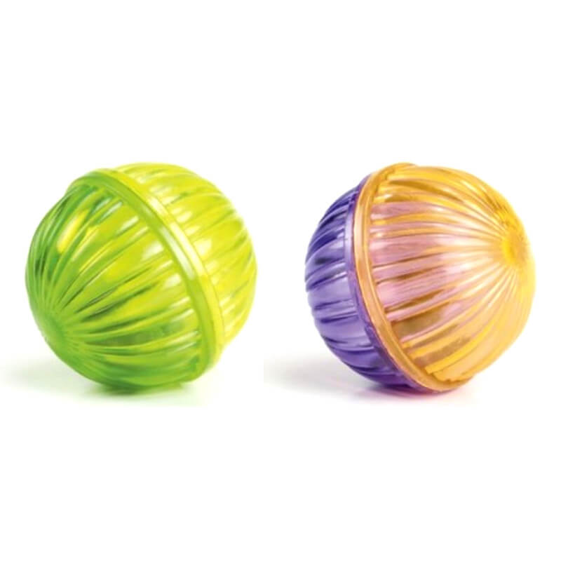 Beeztees Beaded Playball 2Pcs (A Malaysia | Pet Lovers Centre