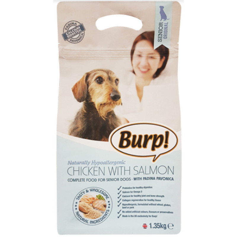 Burp Dog Senior - Hypoallergenic Malaysia | Pet Lovers Centre