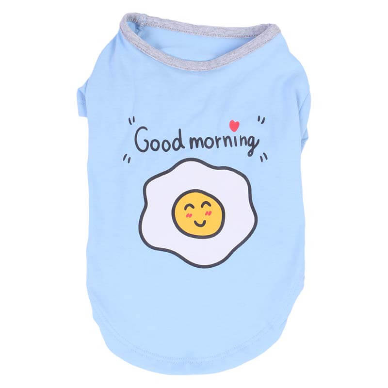 T-SHIRT-GOOD MORNING SUNNY SIDE UP (TURQOISE) (MEDIUM)
